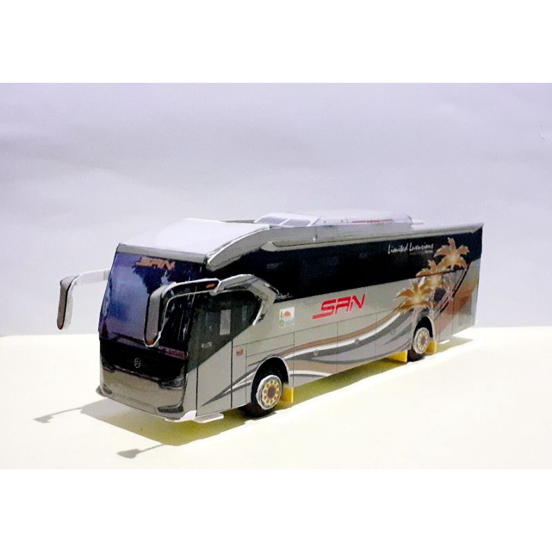 Jual Miniatur Papercraft BUS SAN SR2 | Shopee Indonesia