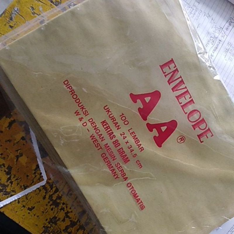 Jual AMPLOP COKLAT POLOS UKURAN F4 | Shopee Indonesia