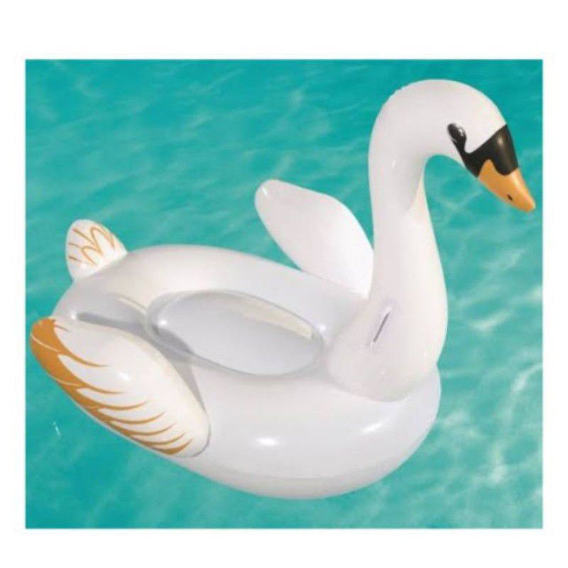 Jual Bestway 41120 swan Ride on with handle ban renang tunggang anak ...