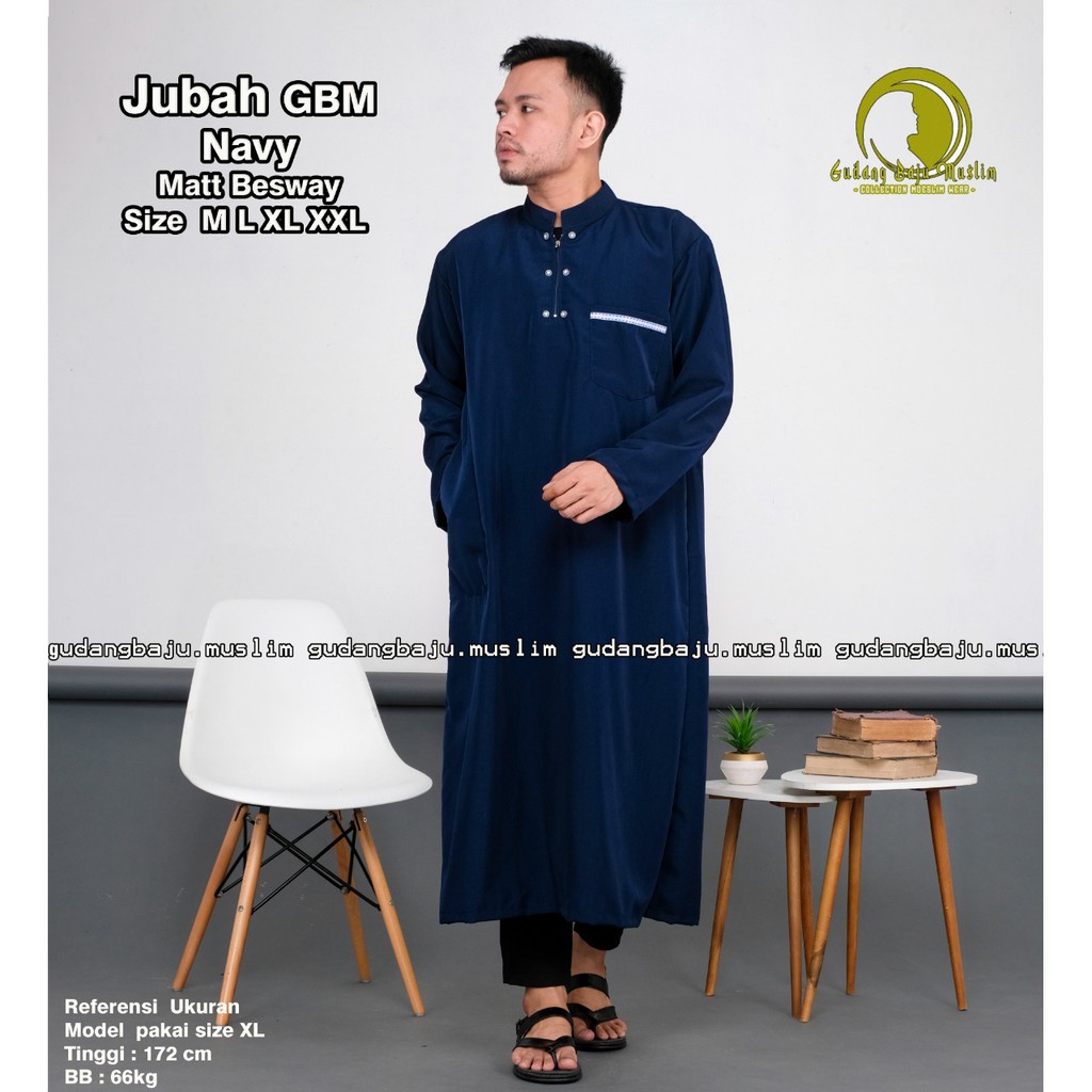 Jual Gamis Pria laki laki laris Terbaru gbm Jubah Dewasa Lengan Panjang ...