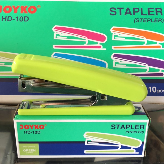 Jual ( 1 pcs ) Stapler HD 10D / Stepler Staples HD-10D Joyko | Shopee Indonesia