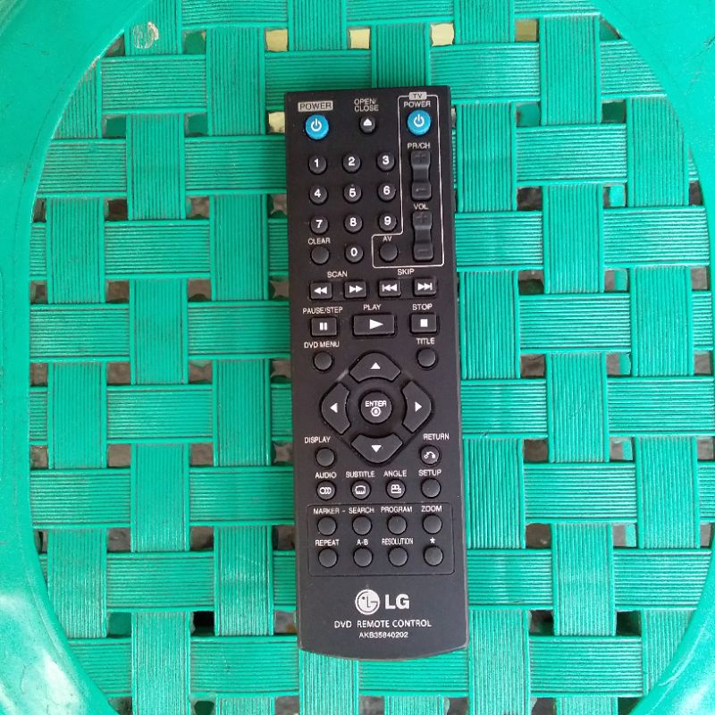 Jual REMOTE CONTROL DVD LG SERI AKB35840202 ORIGINAL | Shopee Indonesia