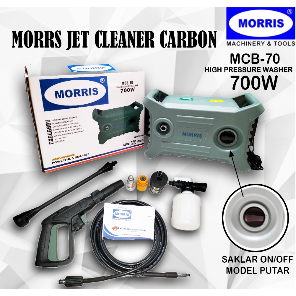 Jual Mesin Steam Cuci Mobil Jet Cleaner MORRIS MCB 70 Cuci Motor 700 ...