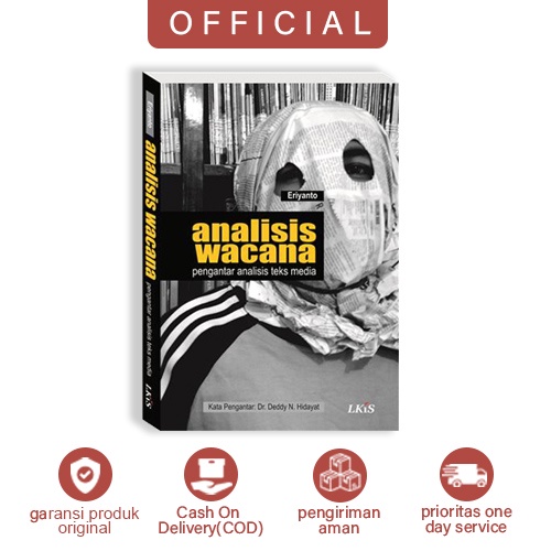 Jual Buku Analisis Wacana ; Pengantar Analisis Teks Media - Eriyanto ...