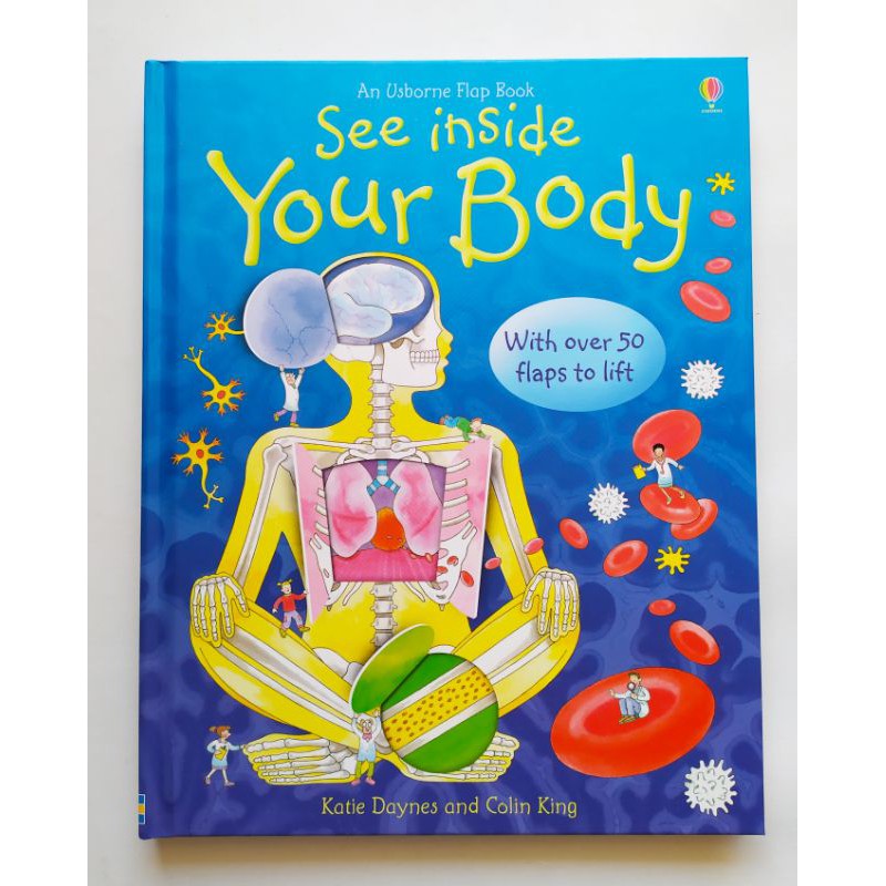 Jual Usborne Flap Book - See Inside Your Body | Shopee Indonesia