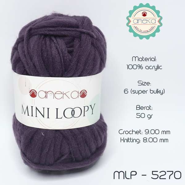 Jual ANEKA - BENANG MINI LOOPY / LOOPY MINI YARN - 5270 | Shopee Indonesia