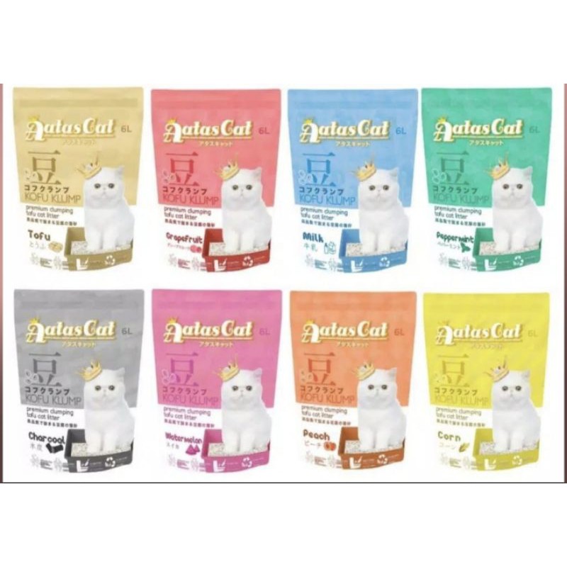 Jual Aatas Cat Tofu Cat Litter (6L) | Shopee Indonesia