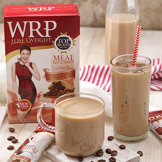 Jual WRP MEAL REPLACEMENT LOSE WEIGHT STROBERI KOPI COKLAT SEREAL MOCCA ...