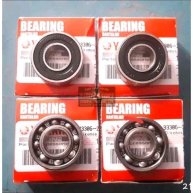 Jual Bearing laher tromol as roda depan belakang ori rx king | Shopee ...