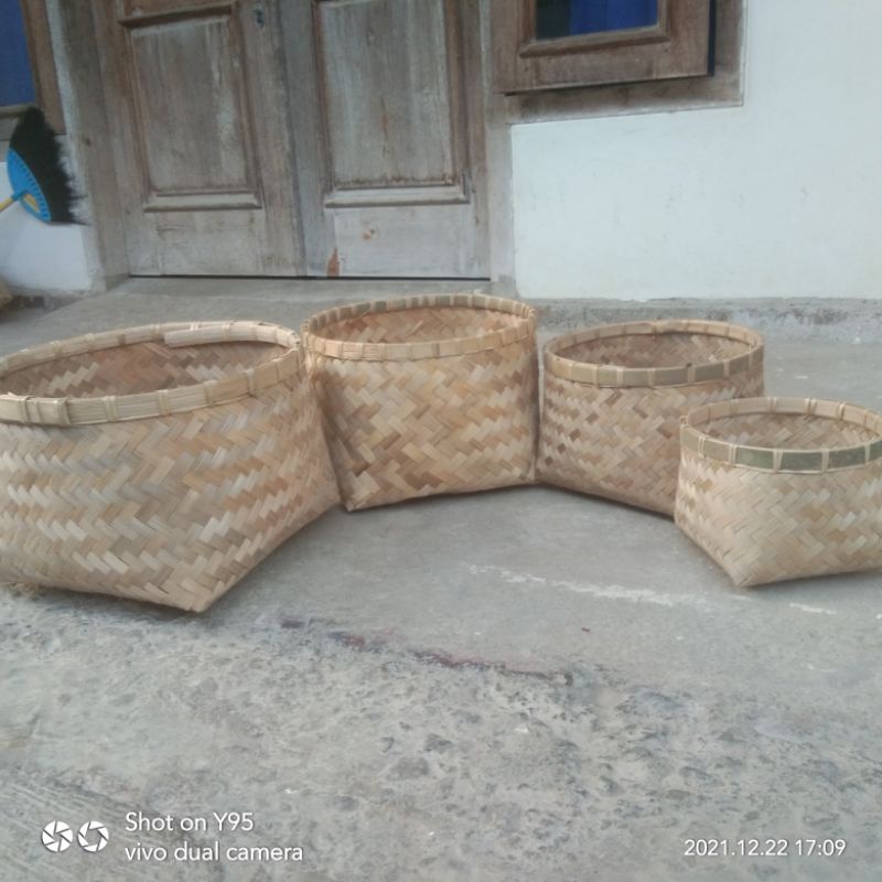Jual Tumbu bambu , anyaman bambu serba guna | Shopee Indonesia