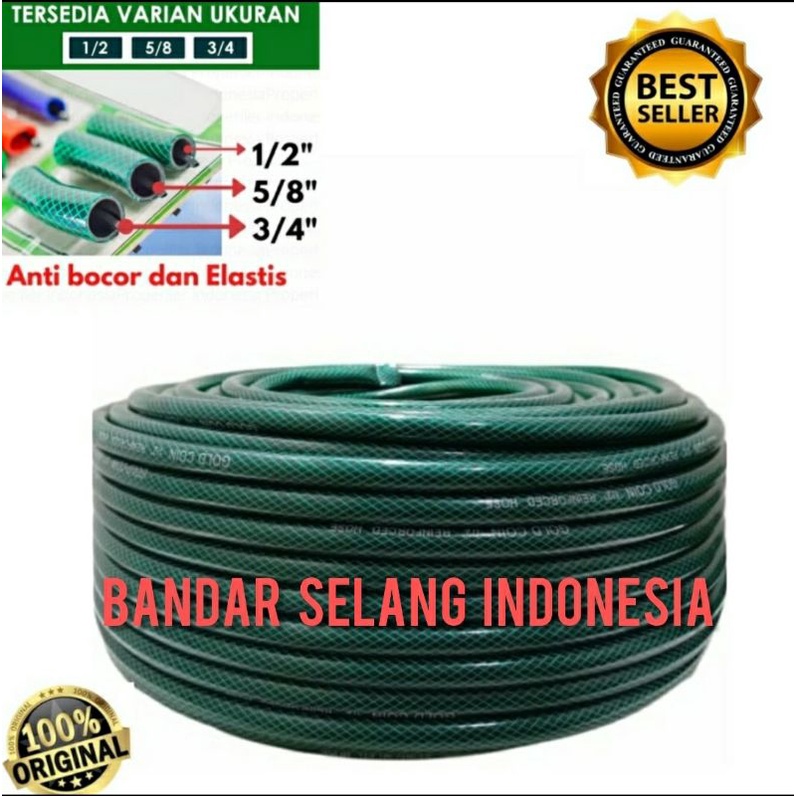 Jual Selang Air 1/2" inch GOLDCOIN 2 MM ANTI LUMUT HARGA PER METER ...