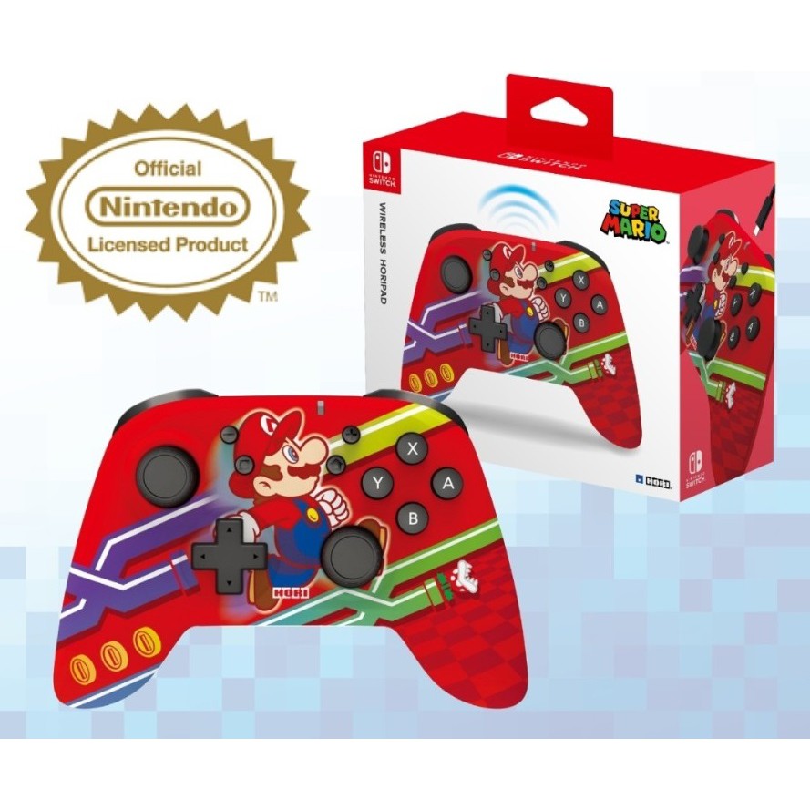 Jual Switch Hori New Mario Wireless Gamepad | Shopee Indonesia