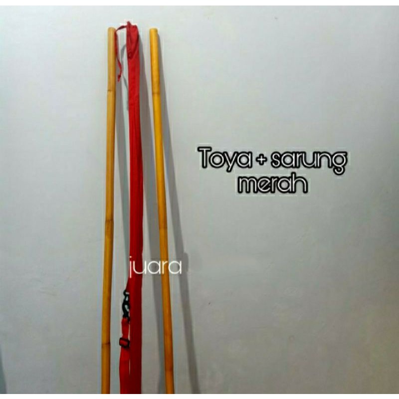 Jual ( COD ) Toya rotan Tongkat beladiri toya rotan pencak silat ...