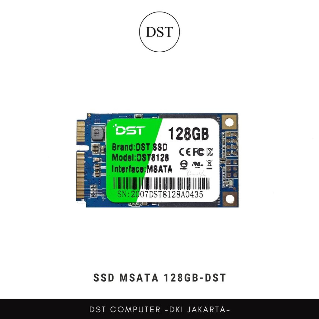 Jual SSD MSATA 128GB DST MURAH ANTINGELAG | Shopee Indonesia
