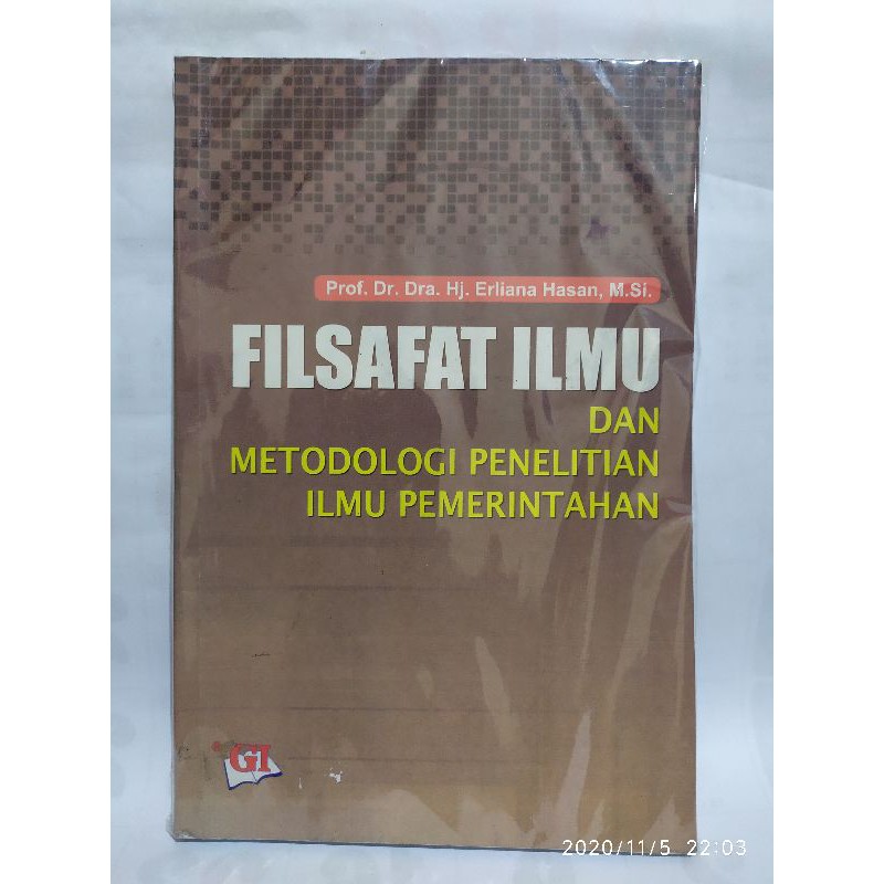 Jual FILSAFAT ILMU DAN METODOLOGI PENELITIAN ILMU PEMERINTAHAN | Shopee ... Jual FILSAFAT ILMU DAN METODOLOGI PENELITIAN ILMU PEMERINTAHAN | Shopee ...