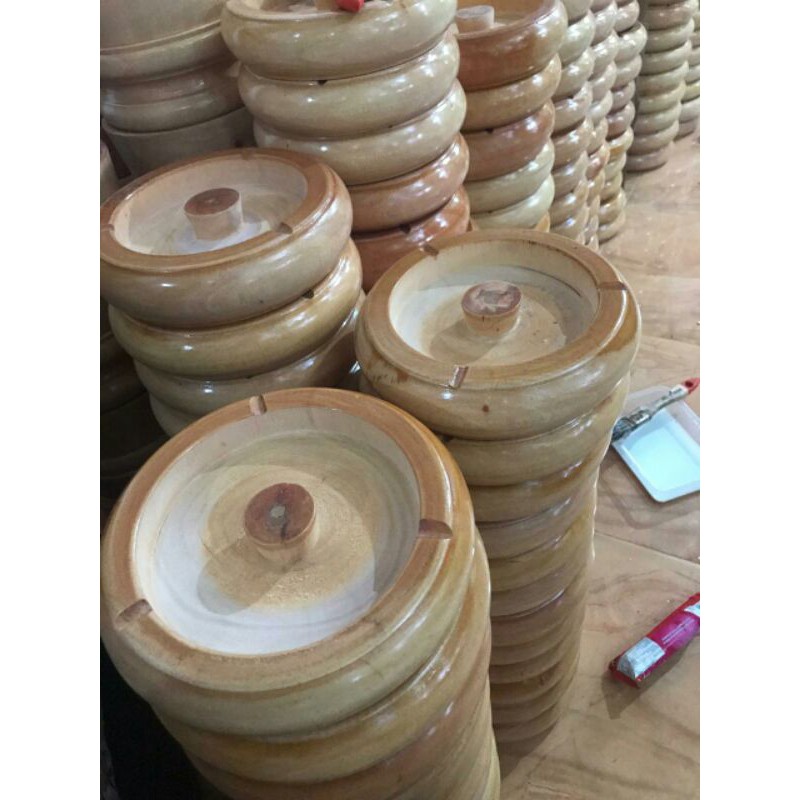 Jual Asbak Rokok Asbak Kayu Asbak Unik Asbak Souvenir | Shopee Indonesia