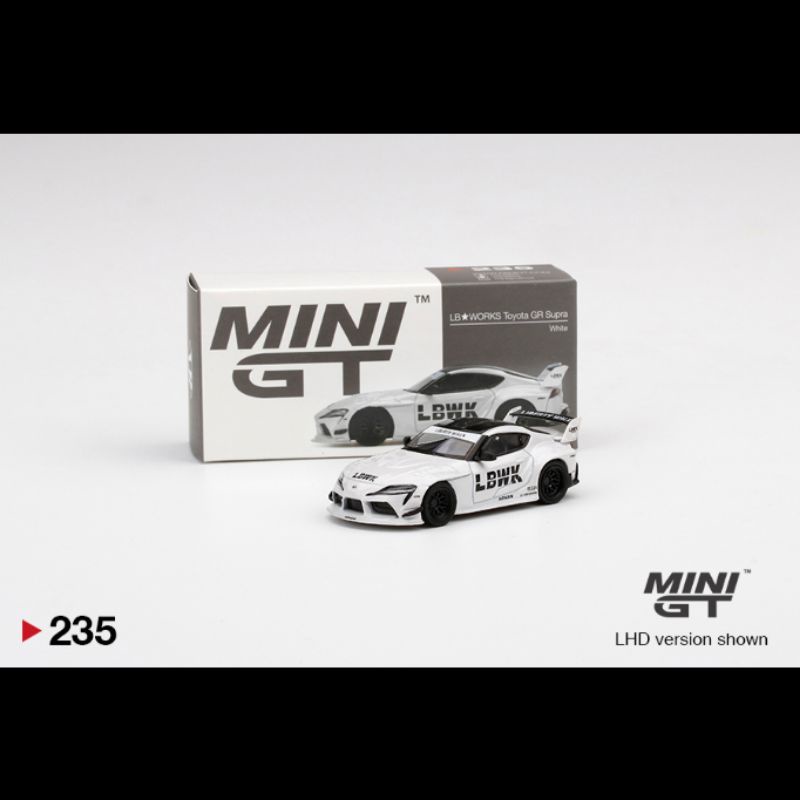 Jual minigt diecast 1/64 MGT00235 LB Work Toyota GR Supra RHD | Shopee ...