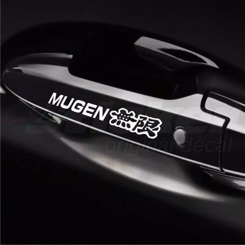 Jual Stiker mobil mugen power | sticker handle mugen | Shopee Indonesia