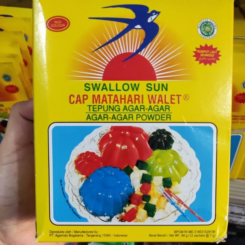 Jual tepung agar-agar cap matahari walet | Shopee Indonesia
