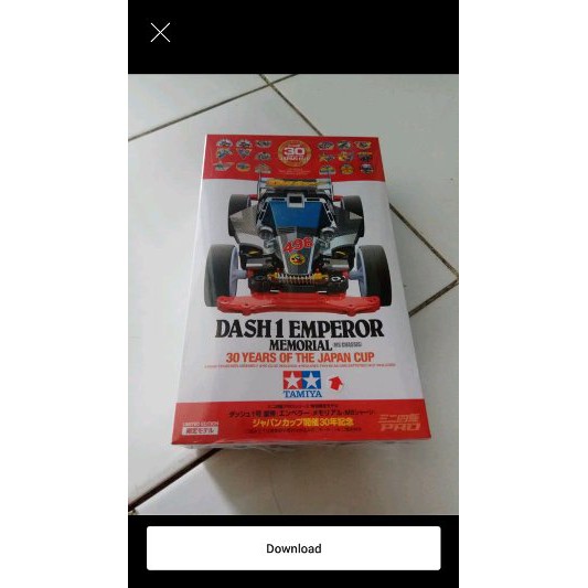 Jual Tamiya Mini 4WD Limited edition Dash 1 Emperor Memorial Favorit ...