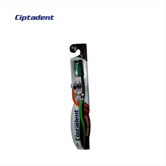 Jual Ciptadent Toothbrush Charcoal Protection x2 | Shopee Indonesia