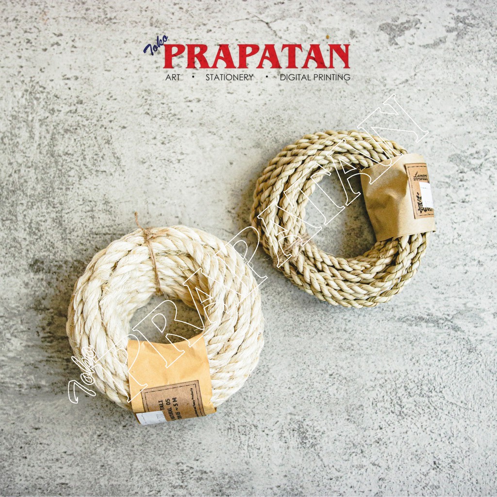 Jual Tali Rami & Pandan Natural 5 Meter / Tali Goni | Shopee Indonesia