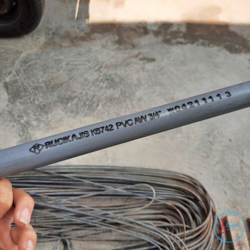 Jual Pipa PVC 3/4 inch RUCIKA JIS ABU AW | Shopee Indonesia