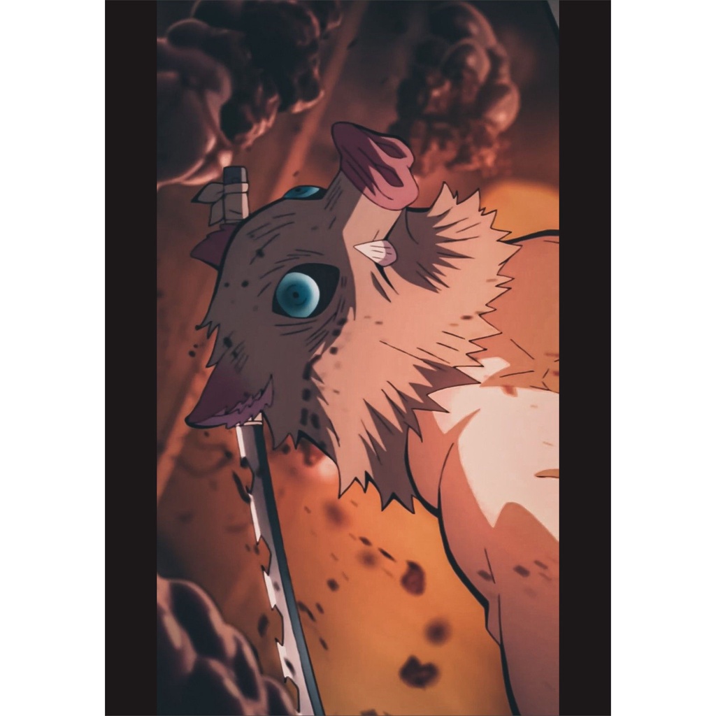 Jual Poster Dinding INOSUKE HASHIBIRA Anime Manga Kimetsu No Yaiba ...