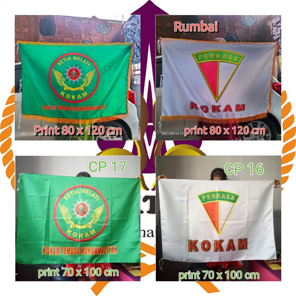 Jual Bendera KOKAM Komando Kesiapsiagaan Angkatan Pemuda Muda ...