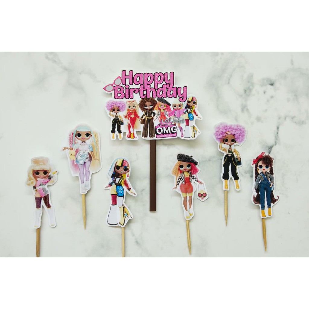 Jual Topper Paket HBD LOL OMG | Shopee Indonesia