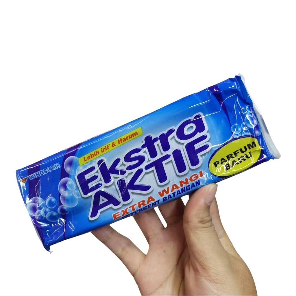 Jual Detergent Batangan Extra Active Wings 200gr Deterjen Batang Wangi ...