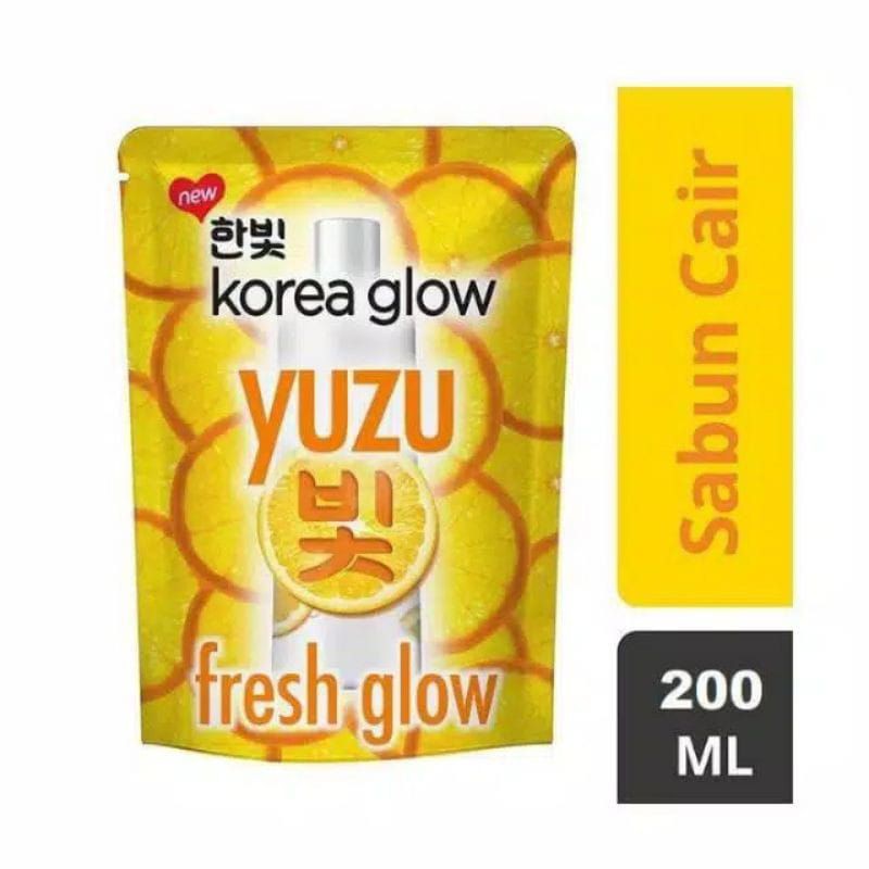 Jual yuzu korea glow refil 200ml ( kuning) | Shopee Indonesia