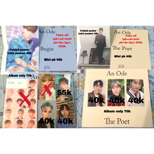 Jual READY SEVENTEEN UNSEALED AN ODE ALBUM ONLY MINI PB FOLDED POSTER ...