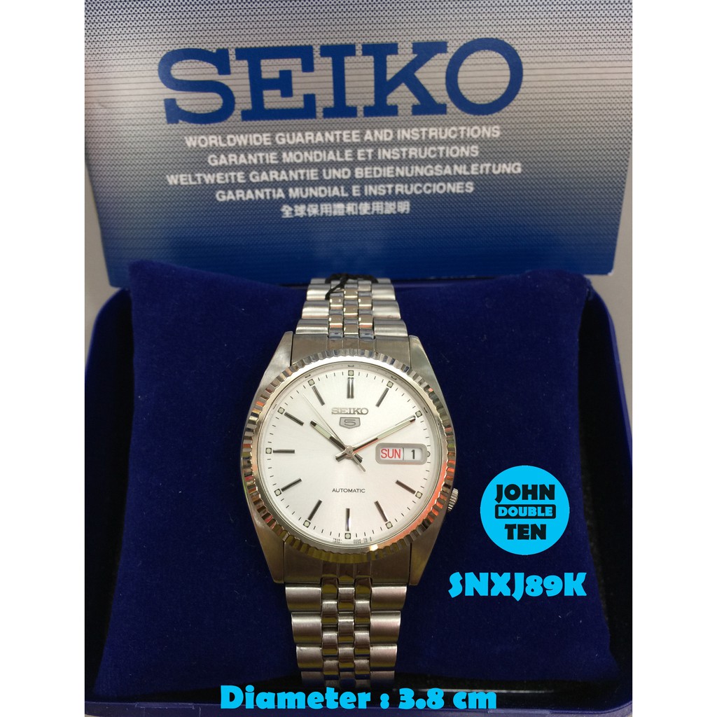Jual JAM TANGAN SEIKO 5 SNXJ89K - SNXJ89 | Shopee Indonesia