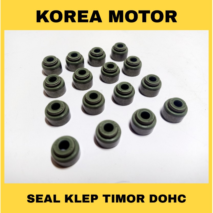 Jual Seal Klep Valve Set 16pc TIMOR DOHC KIA Carens 1 2 Hyundai Matrix | Shopee Indonesia