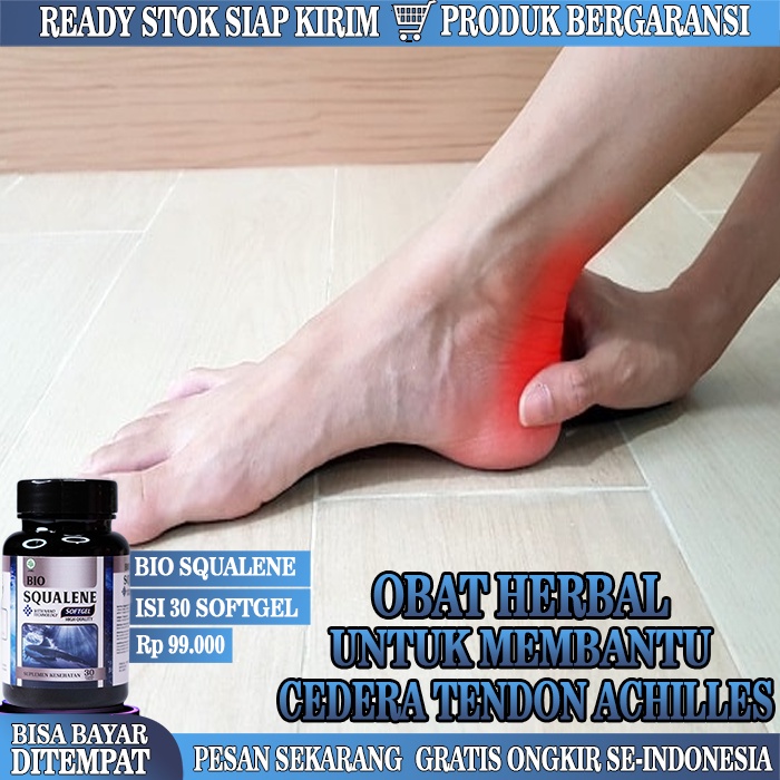 Jual Obat Cedera Tendon Achilles, Obat Nyeri Tumit Kaki Selepas Bangung ...