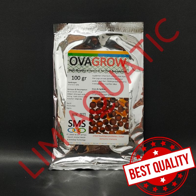 Jual OVAGROW 100 GRAM / VITAMIN INDUK IKAN | Shopee Indonesia