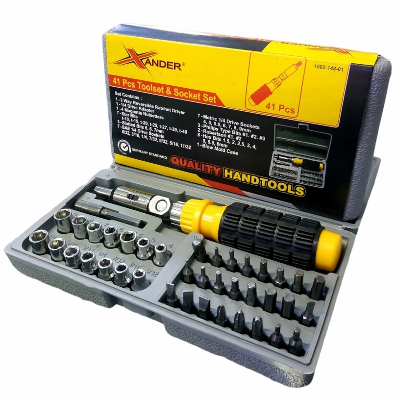 Jual Obeng Set 41 in 1 Obeng Serba Guna Multifungsi kunci shock ...