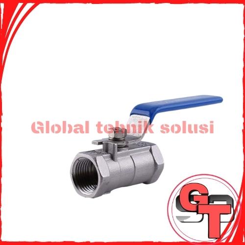 Jual Stop kran / Ball valve SANKYO 2" stainless steel 316 | Shopee Indonesia
