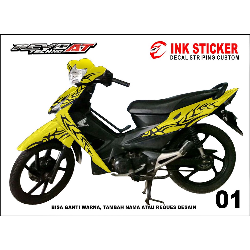 Jual Sticker Decal Revo Old / Lama no 01 fullbody | Shopee Indonesia