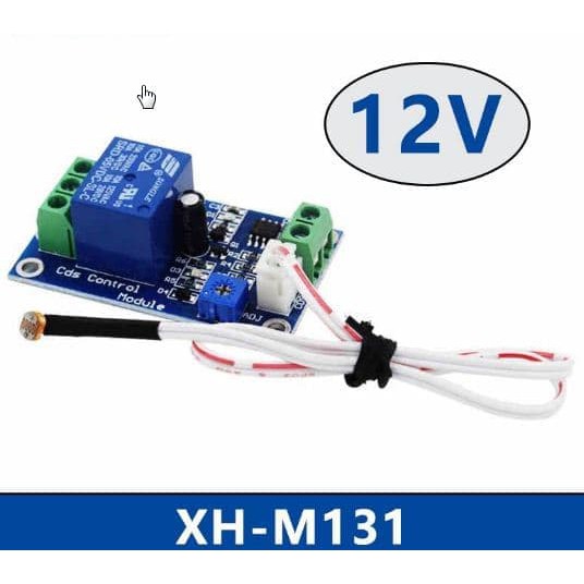 Jual XH-M131 DC 12V 10A LIGHT SWITCH PHOTORESISTOR RELAY SAKLAR OTOMATIS | Shopee Indonesia