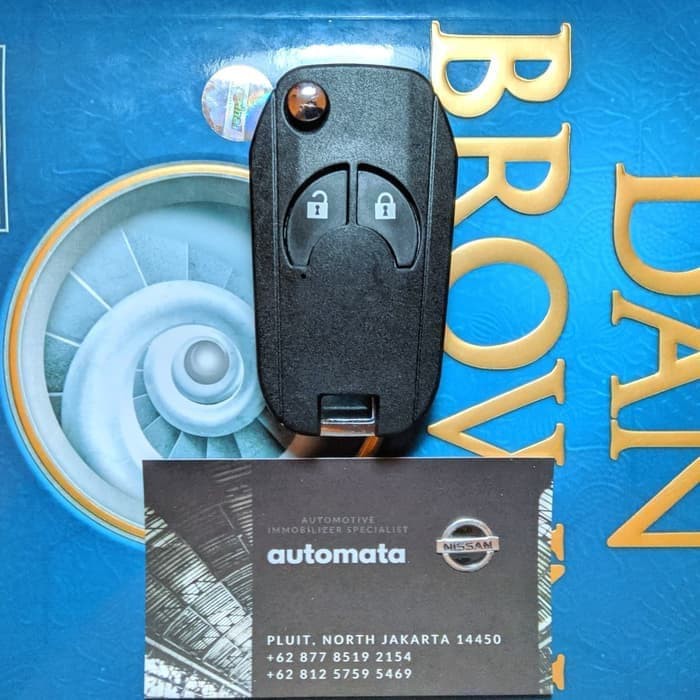 Jual Casing Kunci Lipat Flip Key Mobil Datsun Go Nissan 2 Tombol ...