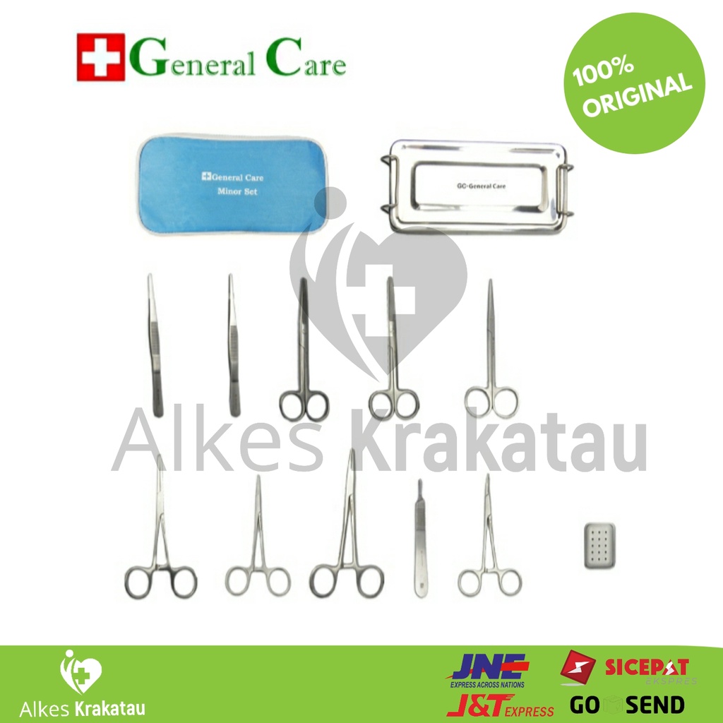 Jual Minor Set General Care / Surgery Set GC / Alat Bedah Instrumen ...