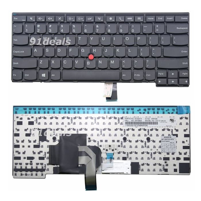 Jual Keyboard Laptop IBM Lenovo ThinkPad E440 L440 T431S T440 T440P ...
