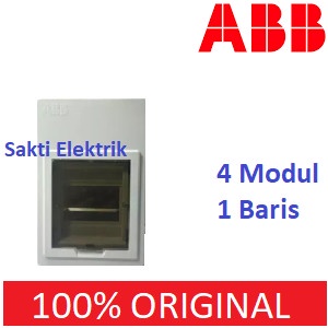 Jual Gaya Box Mcb Scp04 Abb (Inbow) Pintu Transparan 4 Module Sale ...