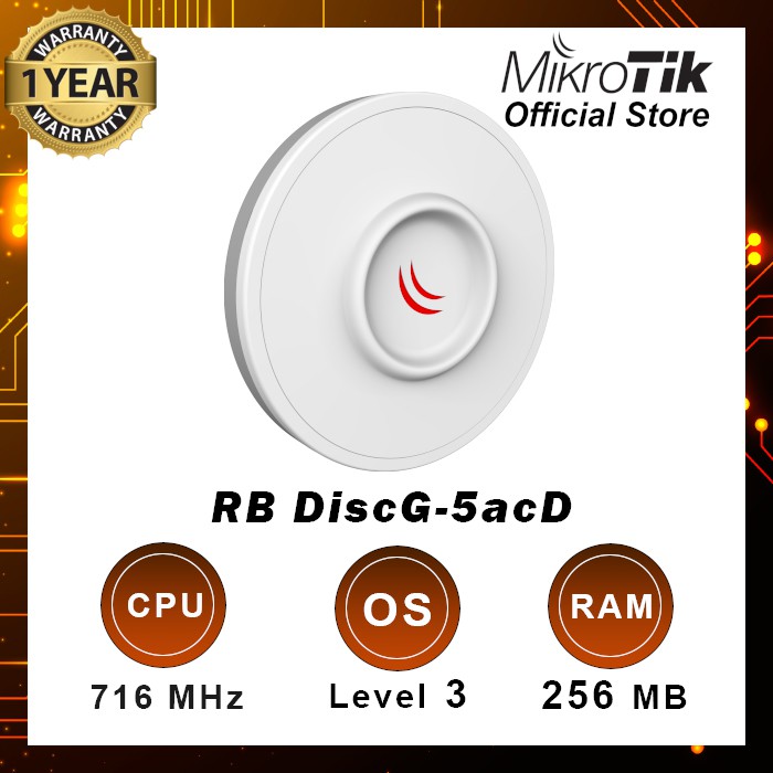 Jual MikroTik Router Board DISC Lite 5 ac (RBDiscG-5acD) 1 unit ...