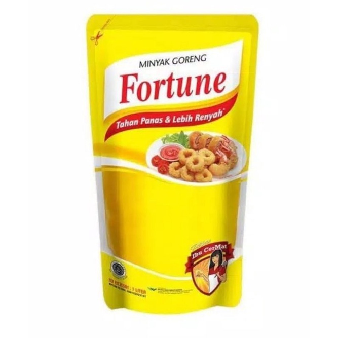 Jual minyak goreng kemasan Refil 1 liter merk Fortune - Sania - Minyak ...