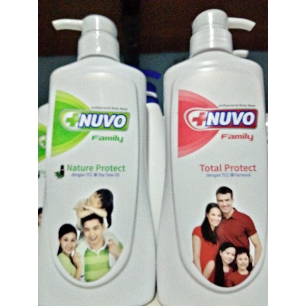 Jual NUVO FAMILY Sabun Mandi Cair Botol 550ML | Shopee Indonesia