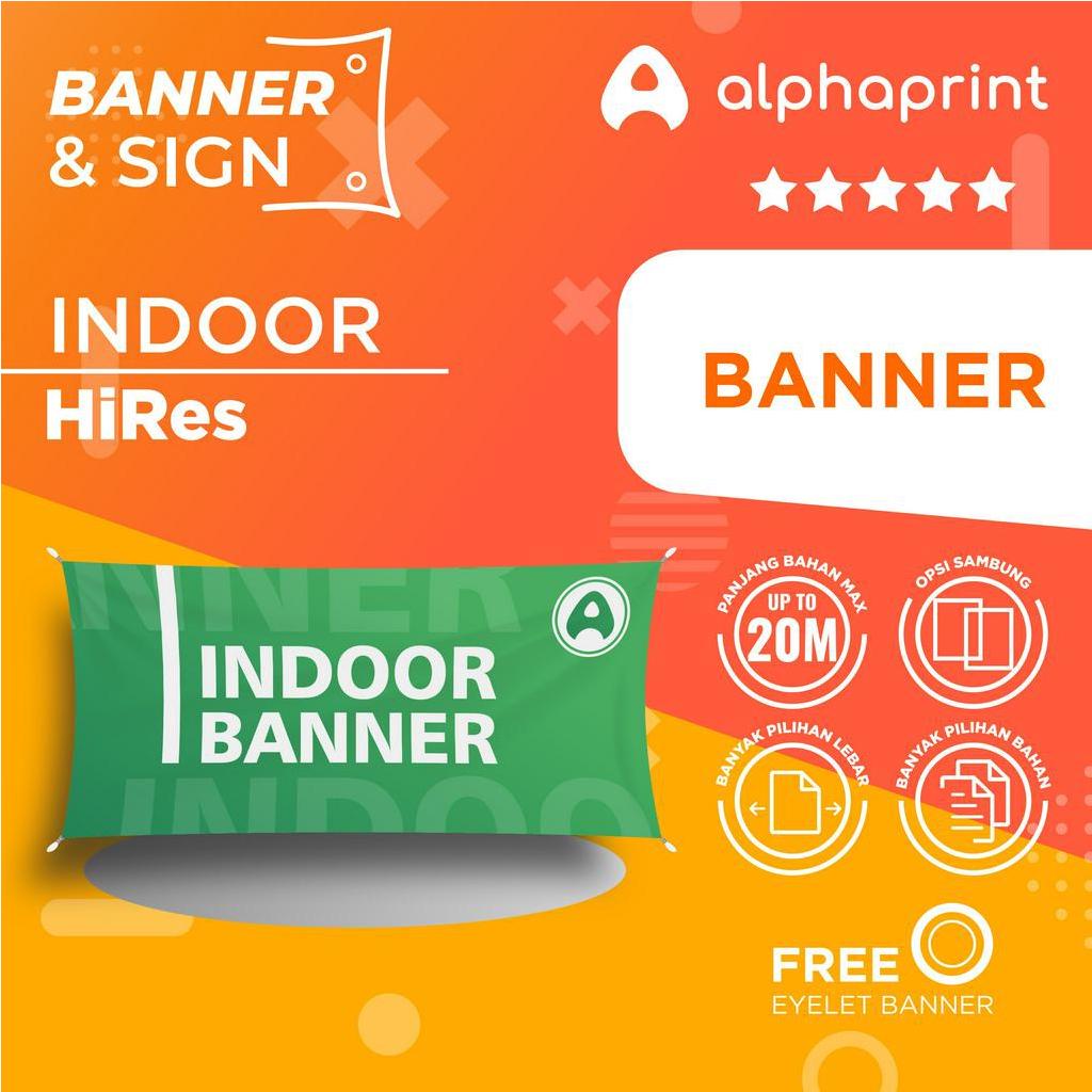 Jual Spanduk/Banner Indoor (per m2) | Shopee Indonesia