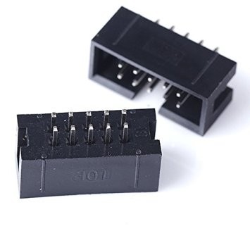 Jual IDC CONNECTOR SOCKET 2X5 10 PIN MALE | Shopee Indonesia